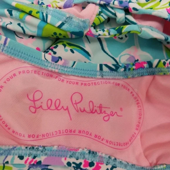 Lilly Pulitzer | Swim | Nwt Lilly Pulitzer Dalian Side Lattice One ...